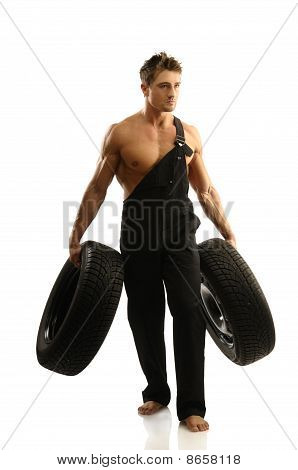 Man Tires Image & Photo (Free Trial) | Bigstock