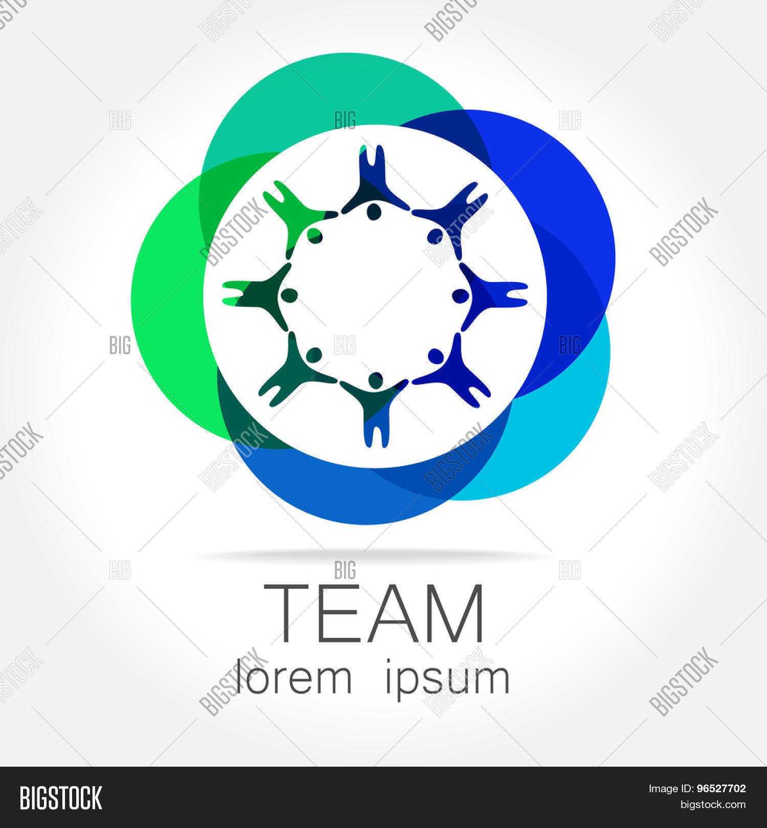 Team Logo Template. Vector & Photo (Free Trial) | Bigstock
