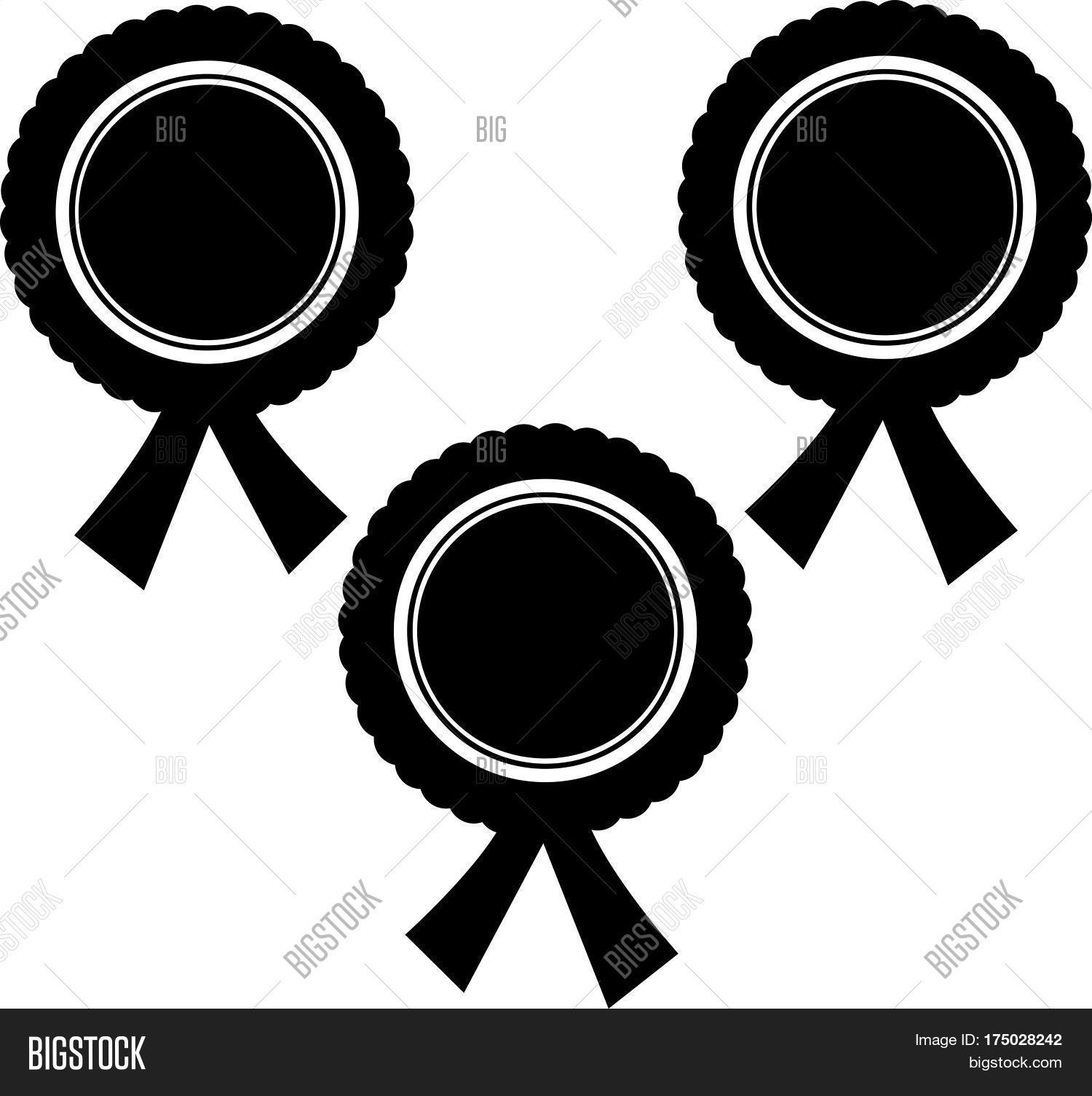 Black Cockade On Vector & Photo (Free Trial) | Bigstock