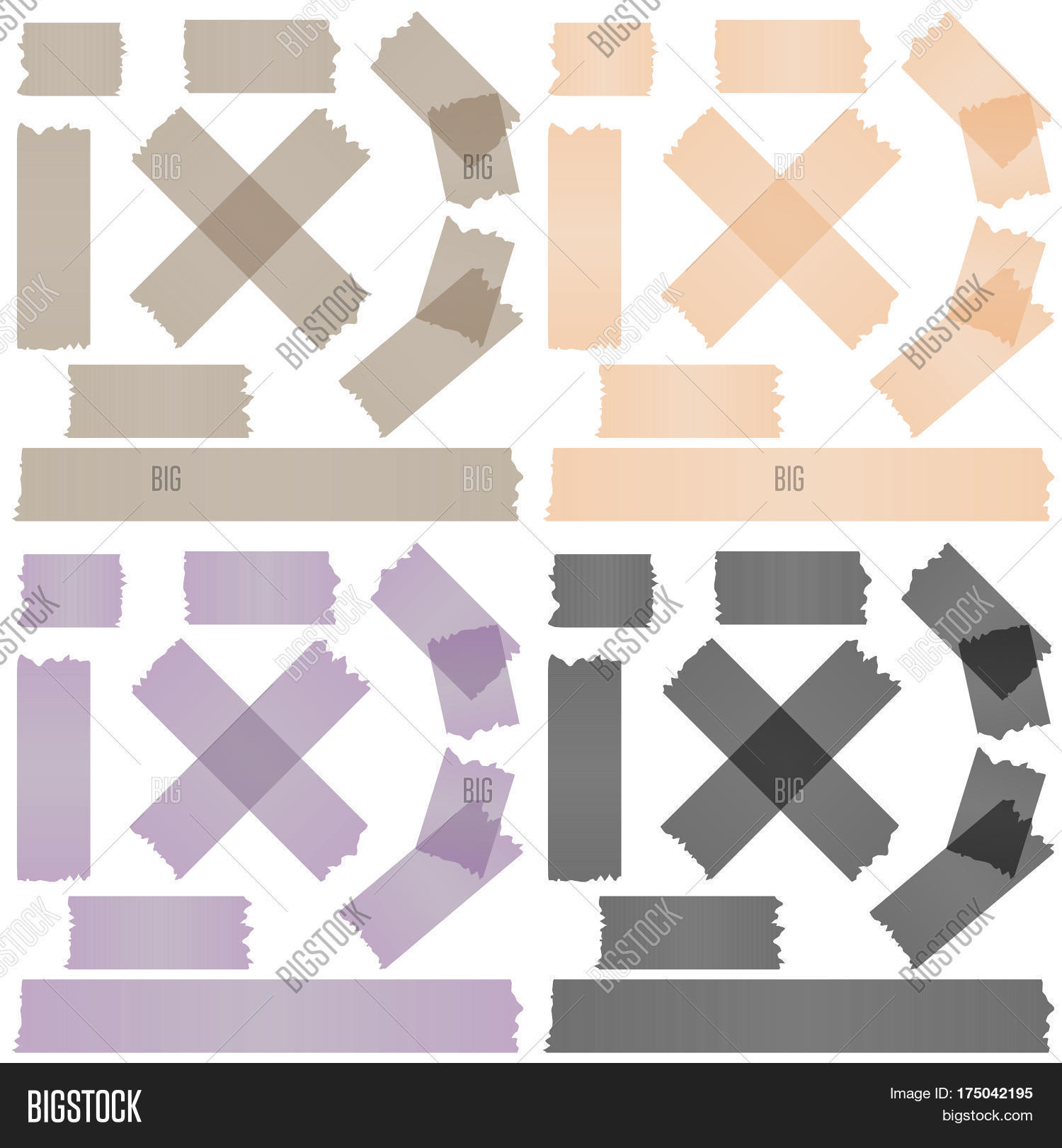 Adhesive Tape Vector & Photo (Free Trial) | Bigstock