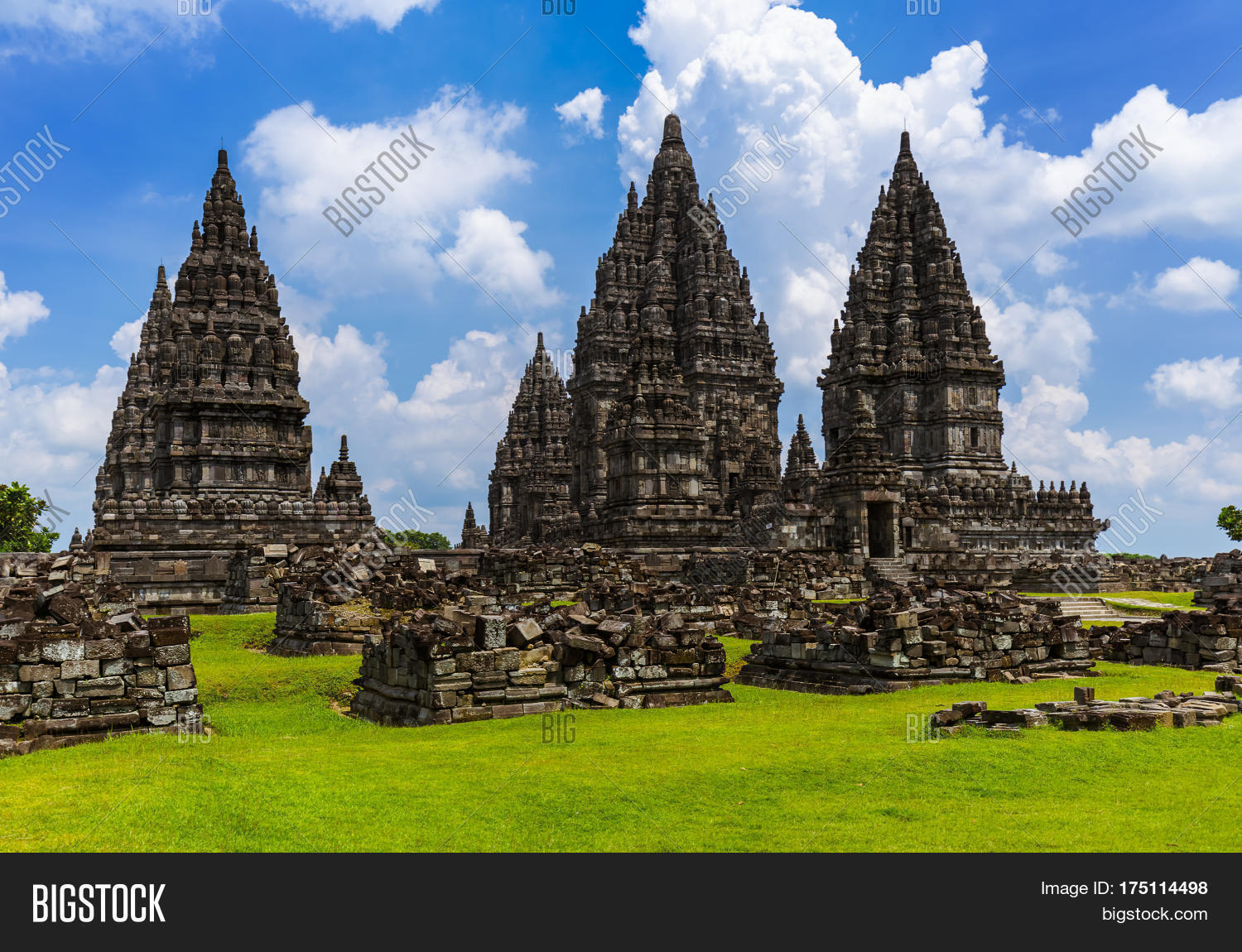 Prambanan Temple Near Image & Photo (Free Trial) | Bigstock