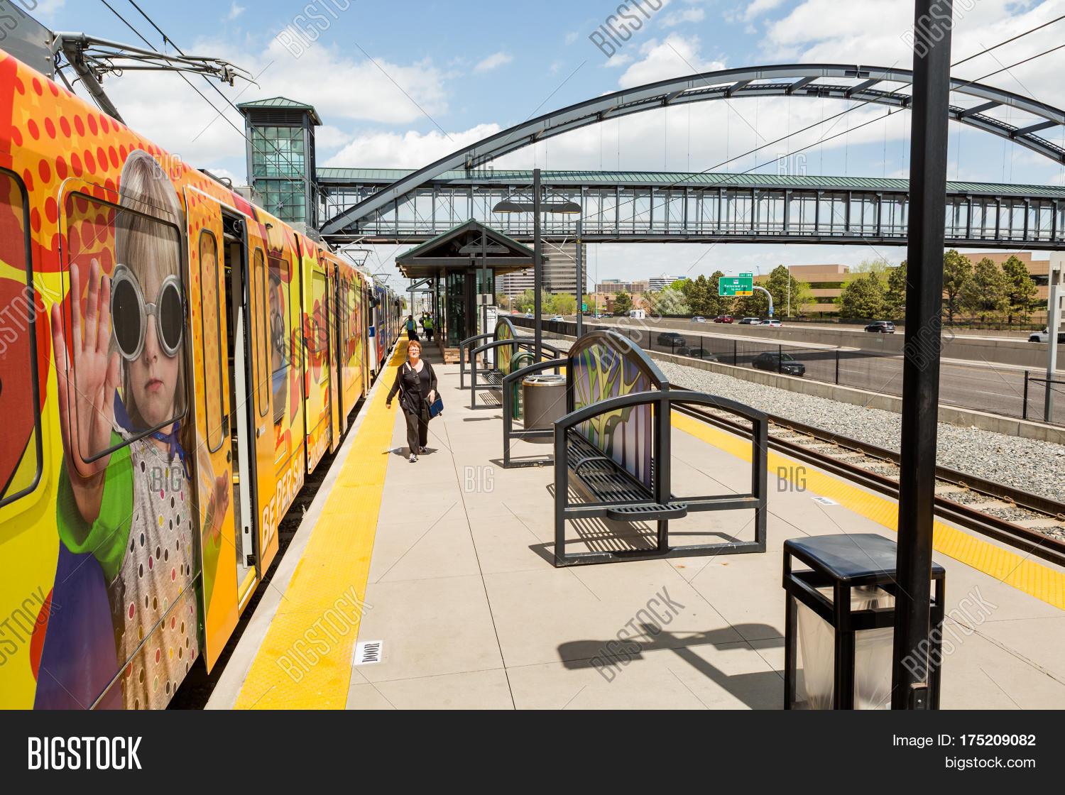 Lightrail Station Image & Photo (Free Trial) | Bigstock