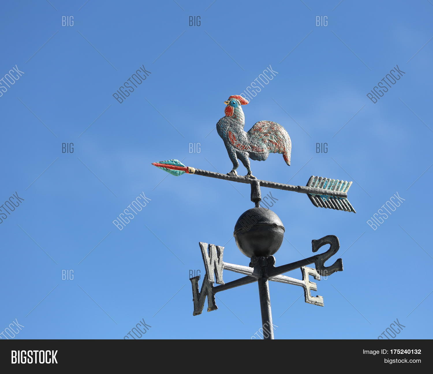 Weathervane Mark Wind Image & Photo (Free Trial) | Bigstock