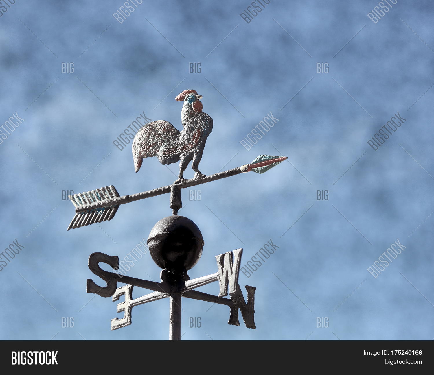 Vane Mark Wind Arrows Image & Photo (Free Trial) | Bigstock
