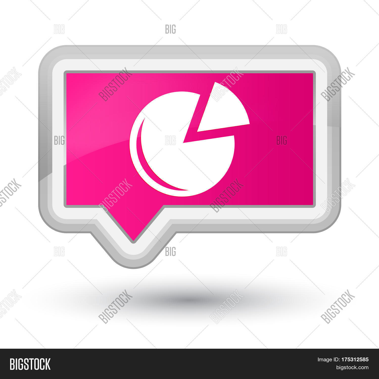Graph Icon Prime Pink Image & Photo (Free Trial) | Bigstock