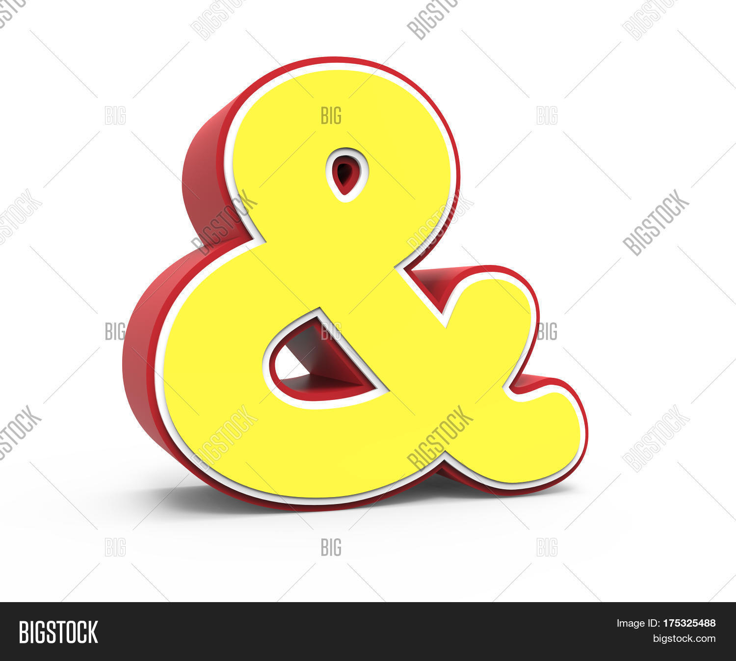 Yellow Ampersand Mark Image & Photo (Free Trial) | Bigstock