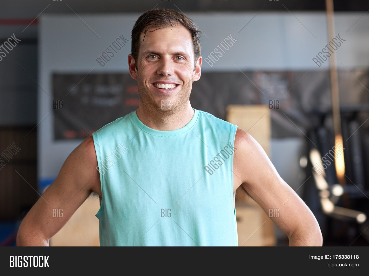 Portrait Fit Healthy Image & Photo (Free Trial) | Bigstock