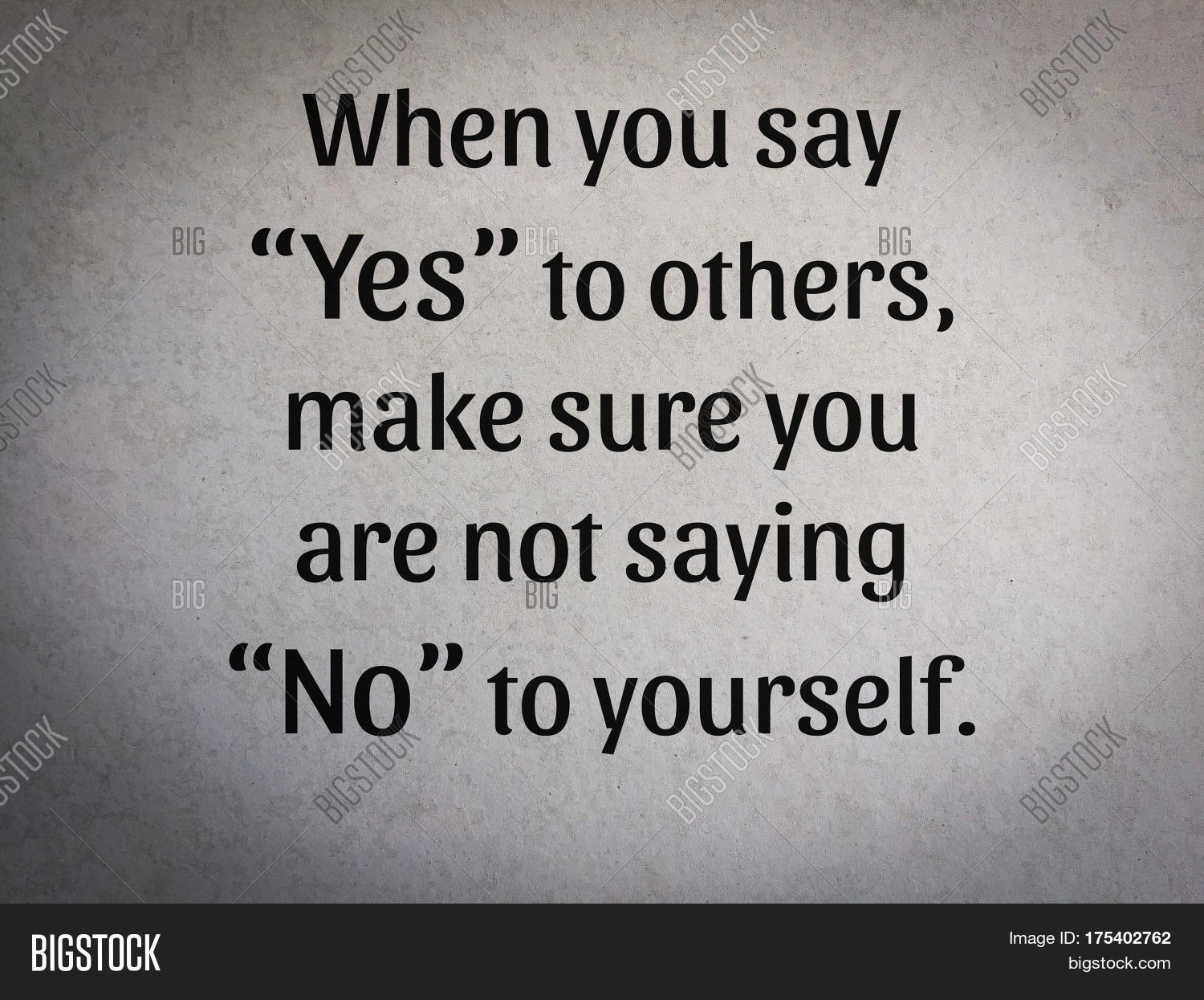 "When You Say 'Yes' Image & Photo (Free Trial) | Bigstock