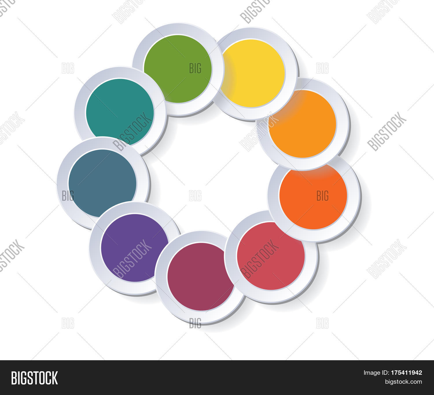 Circles Diagram Image & Photo (Free Trial) | Bigstock