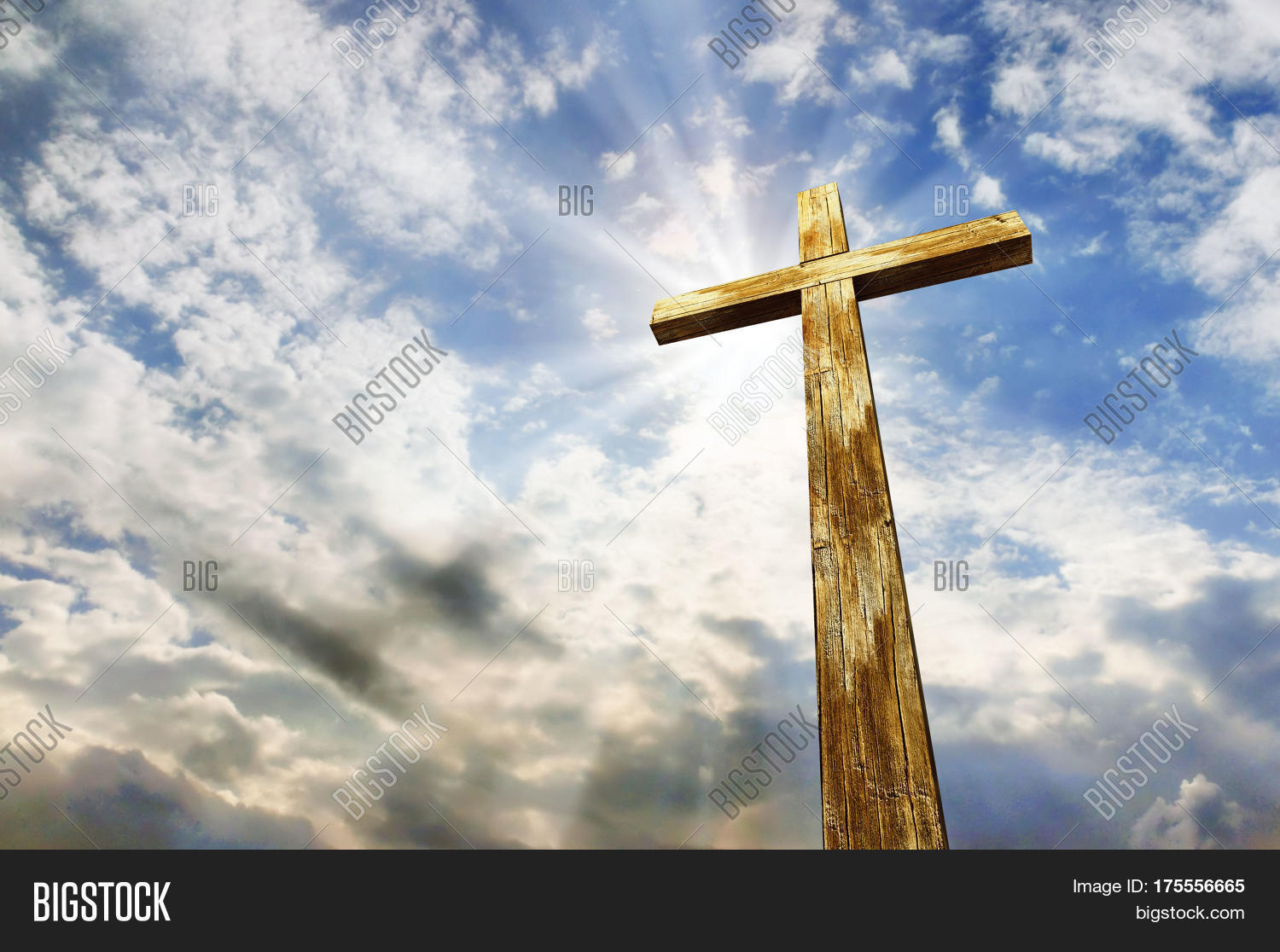 Cross Against Sky. Image & Photo (Free Trial) | Bigstock
