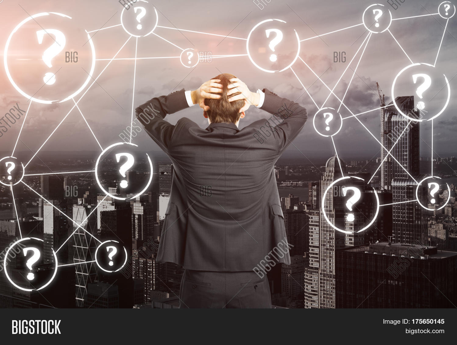 Back View Worried Image & Photo (Free Trial) | Bigstock