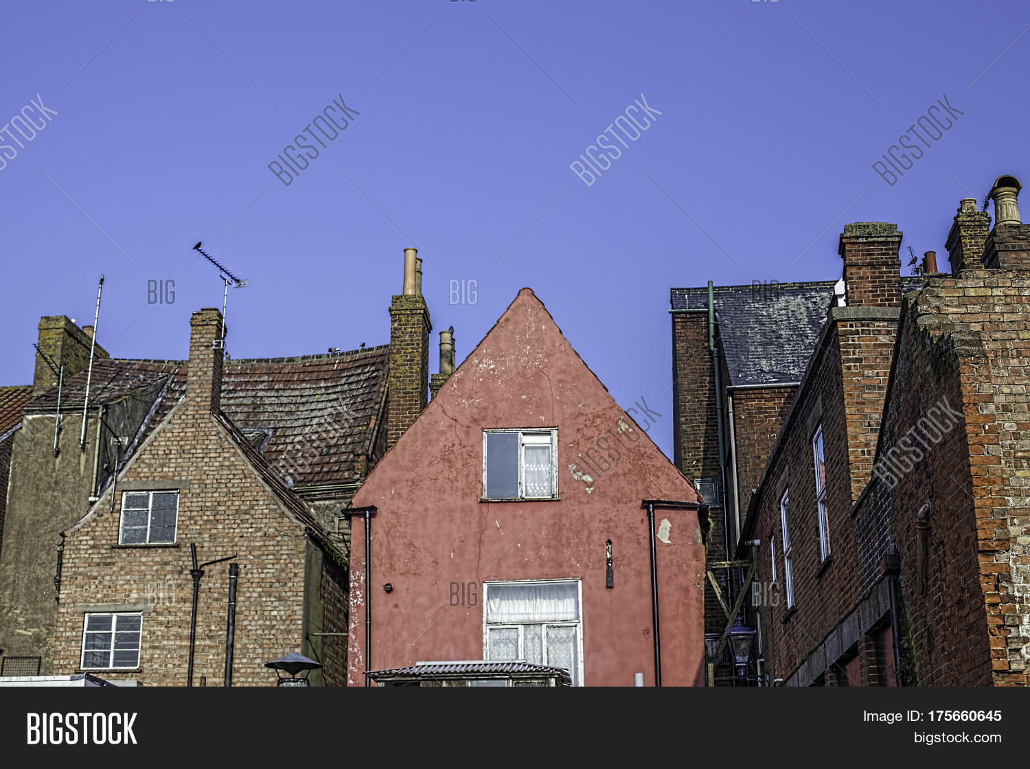 Old Town House Roof Image & Photo (Free Trial) | Bigstock