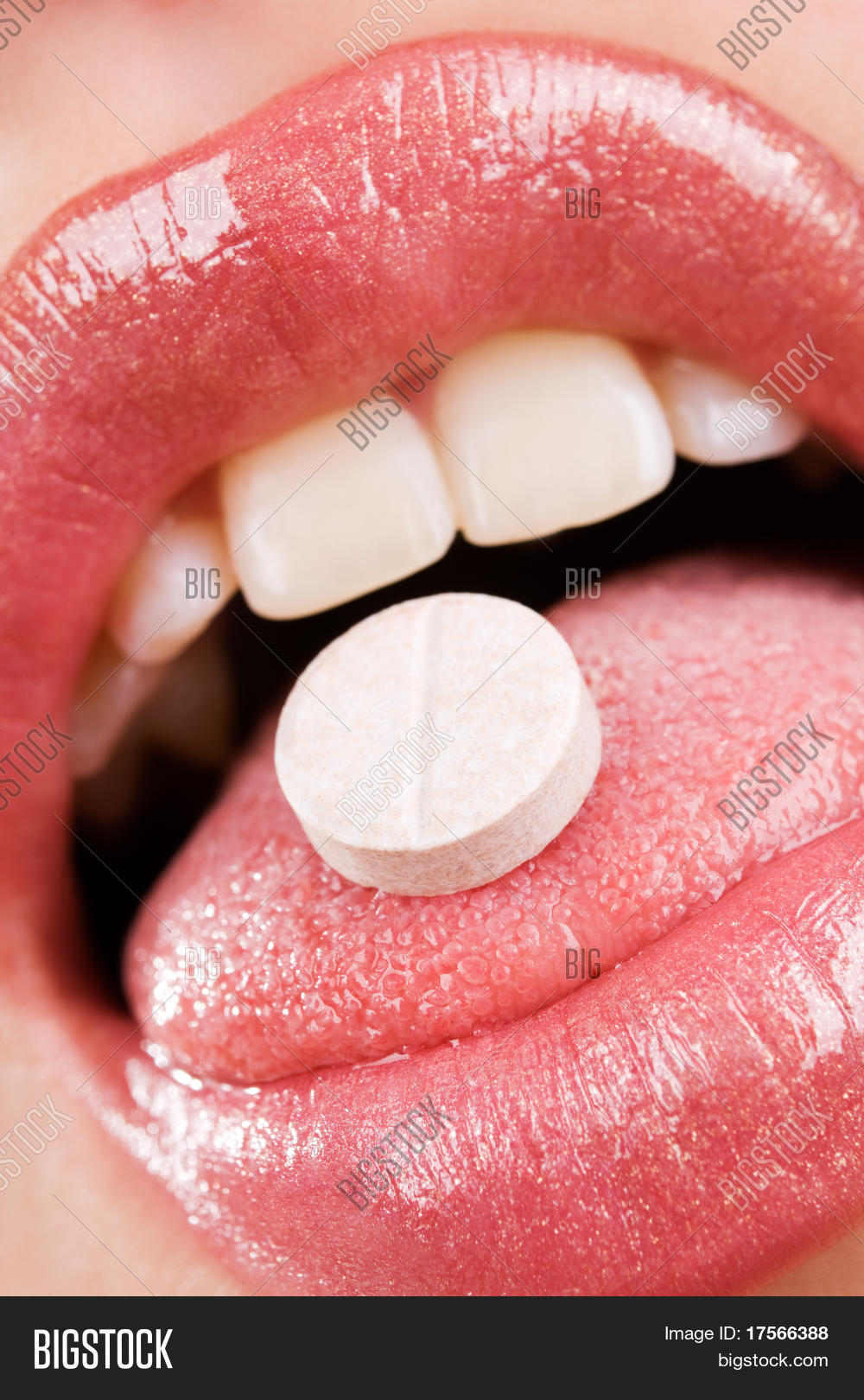 Open Mouth Pill On Image & Photo (Free Trial) | Bigstock