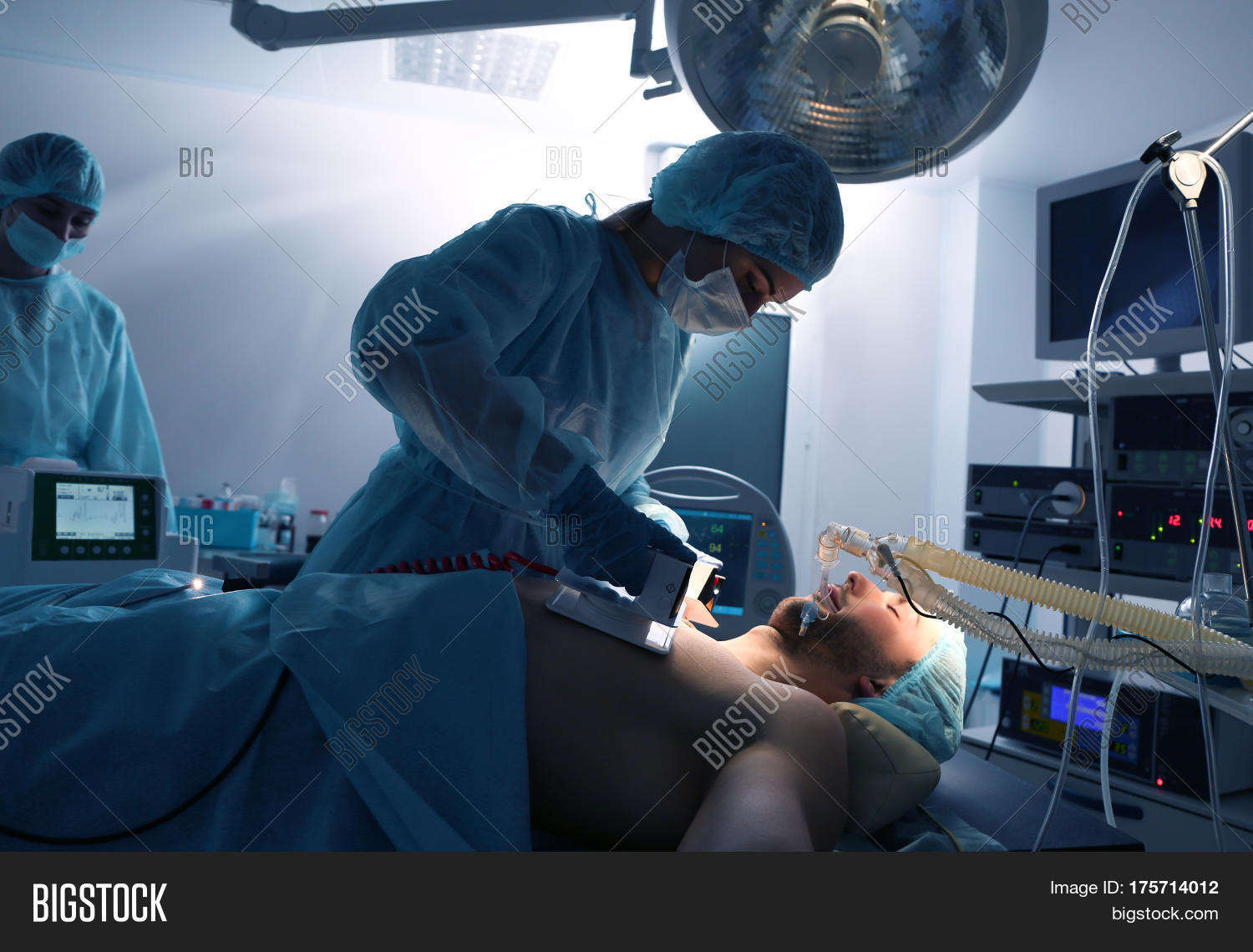 Doctor Trying Save Image & Photo (Free Trial) | Bigstock