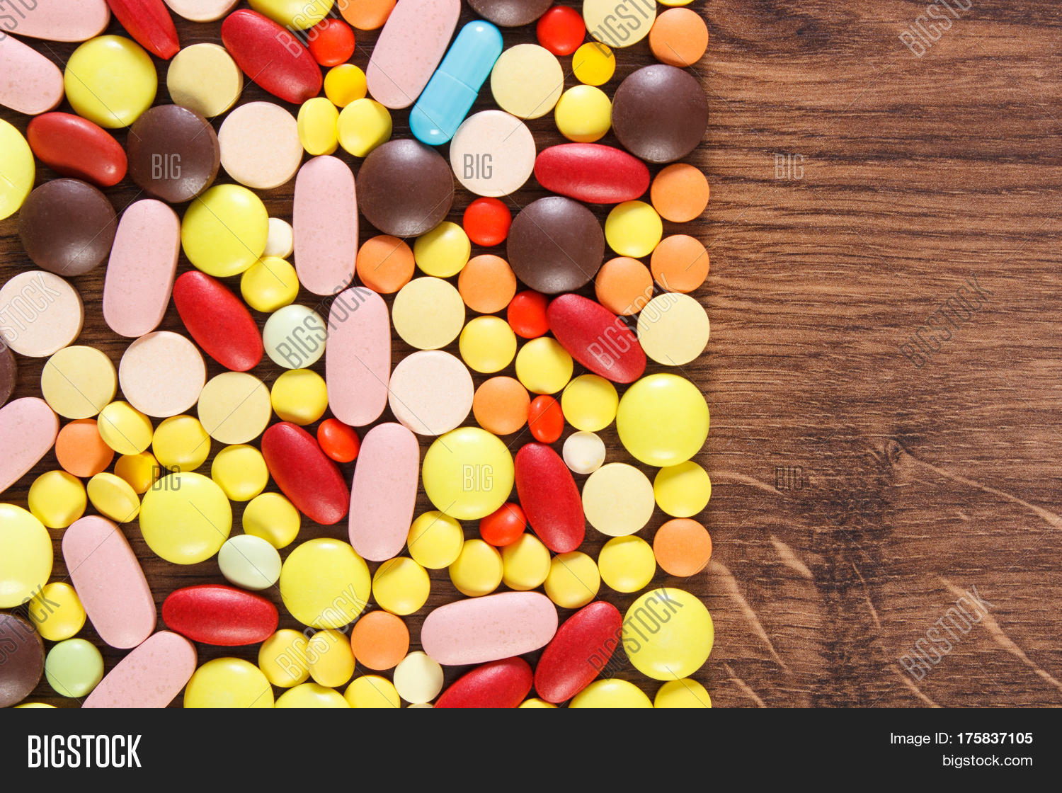 Colorful Medical Pills Image & Photo (Free Trial) | Bigstock