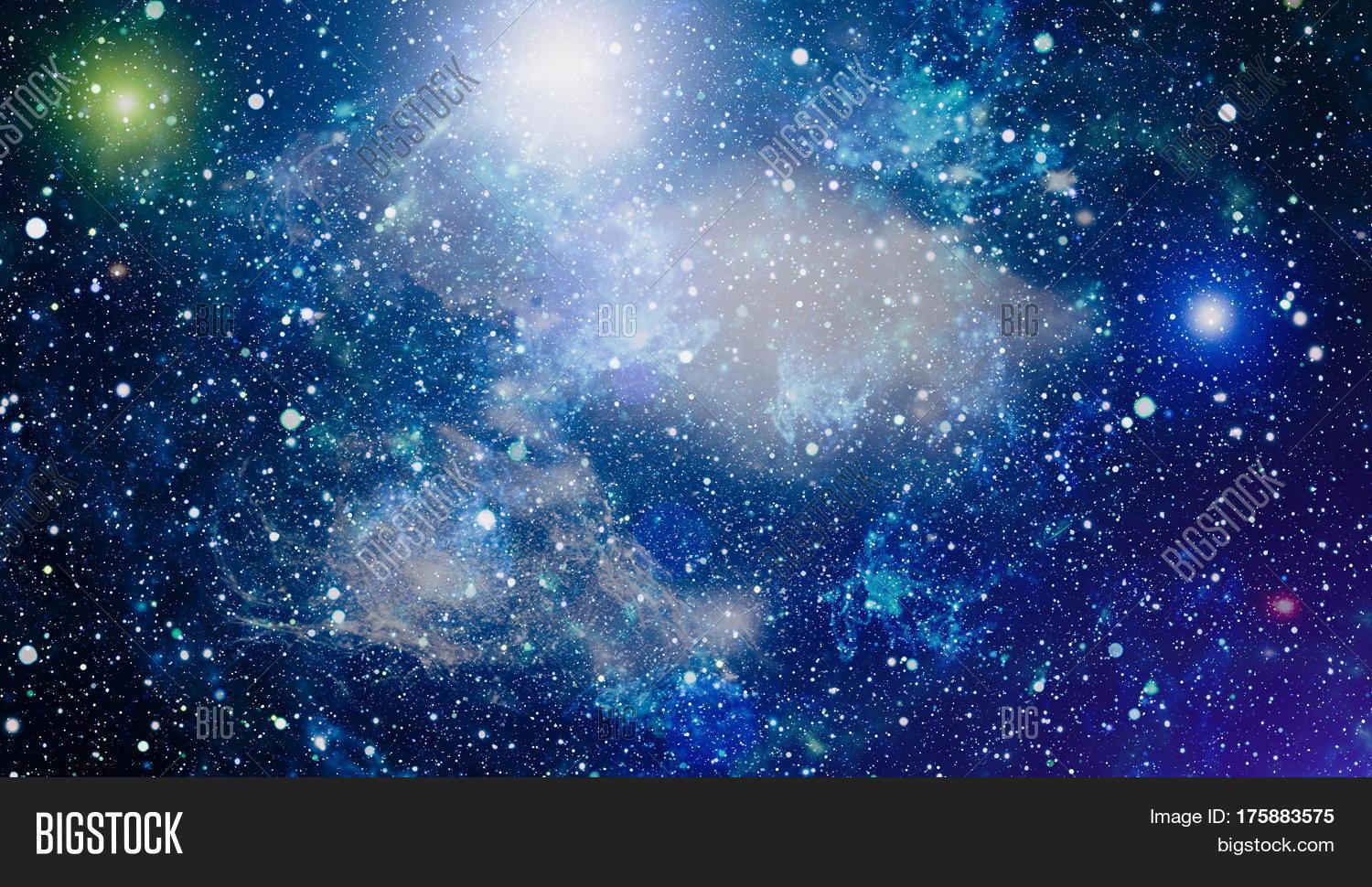 Colorful Starry Night Image & Photo (Free Trial) | Bigstock