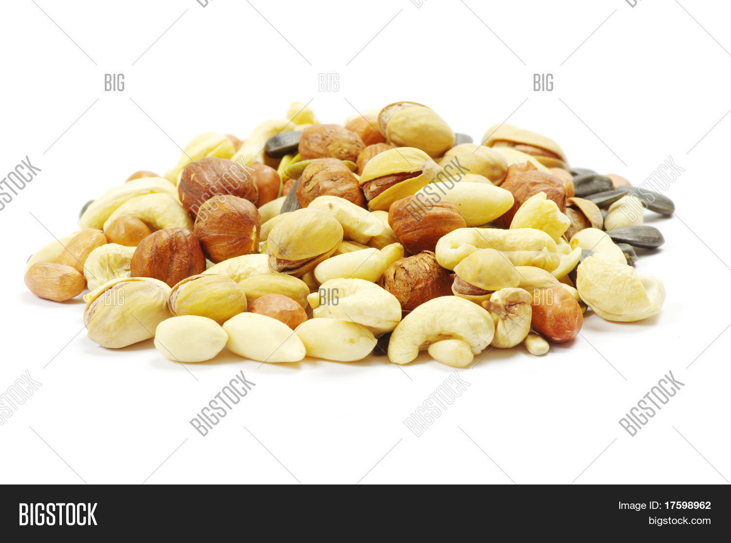 Assorted Mixed Nuts On Image & Photo (Free Trial) | Bigstock