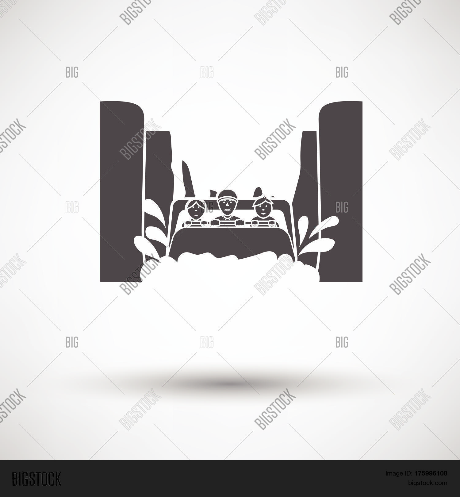 Water Boat Ride Icon Vector & Photo (Free Trial) | Bigstock