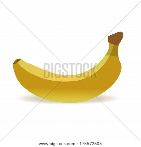 Yellow Banana Simple Vector & Photo (Free Trial) | Bigstock