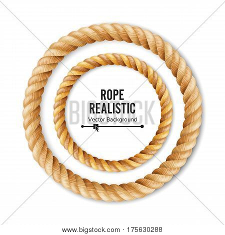 Realistic Rope Vector Vector & Photo (Free Trial) | Bigstock