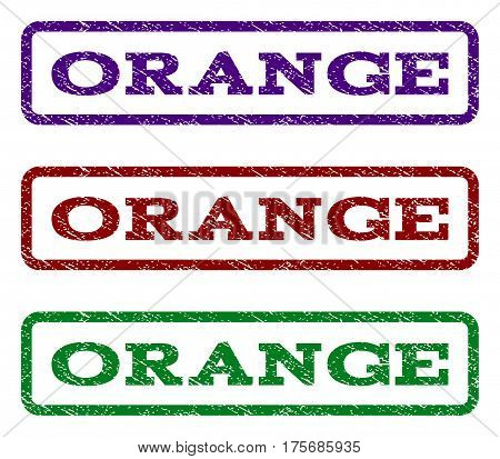 Orange Watermark Vector & Photo (Free Trial) | Bigstock