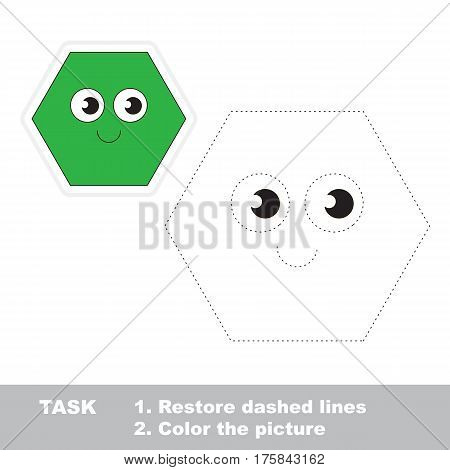Hexagon Shape. Dot Vector & Photo (Free Trial) | Bigstock