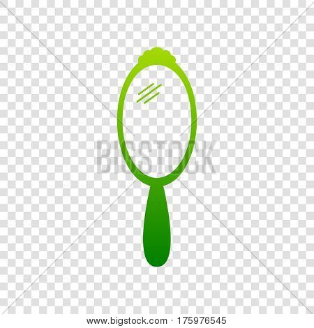 Hand Mirror Sign. Vector & Photo (Free Trial) | Bigstock