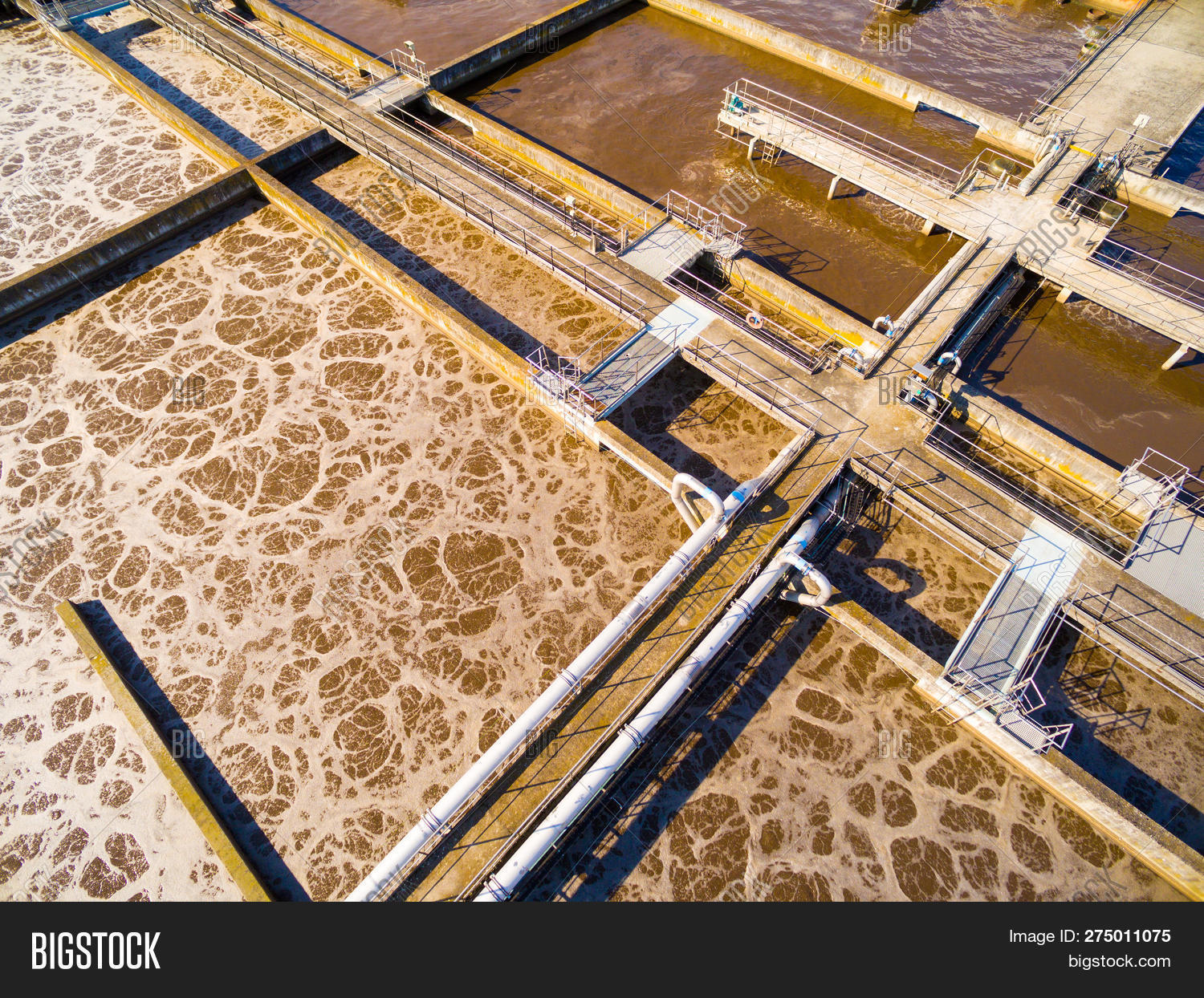 Aerial View Sewage Image & Photo (Free Trial) | Bigstock
