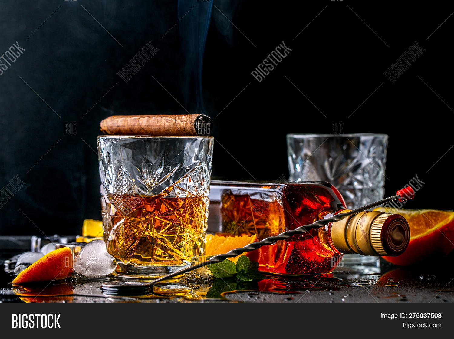 Elite Drink Masculine Image & Photo (Free Trial) | Bigstock