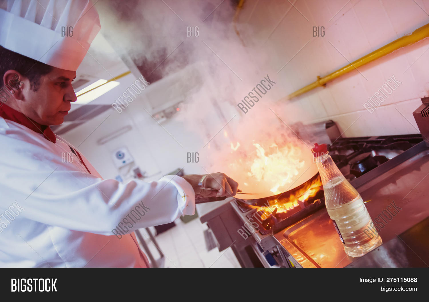 Chef Cooking Doing Image & Photo (Free Trial) | Bigstock