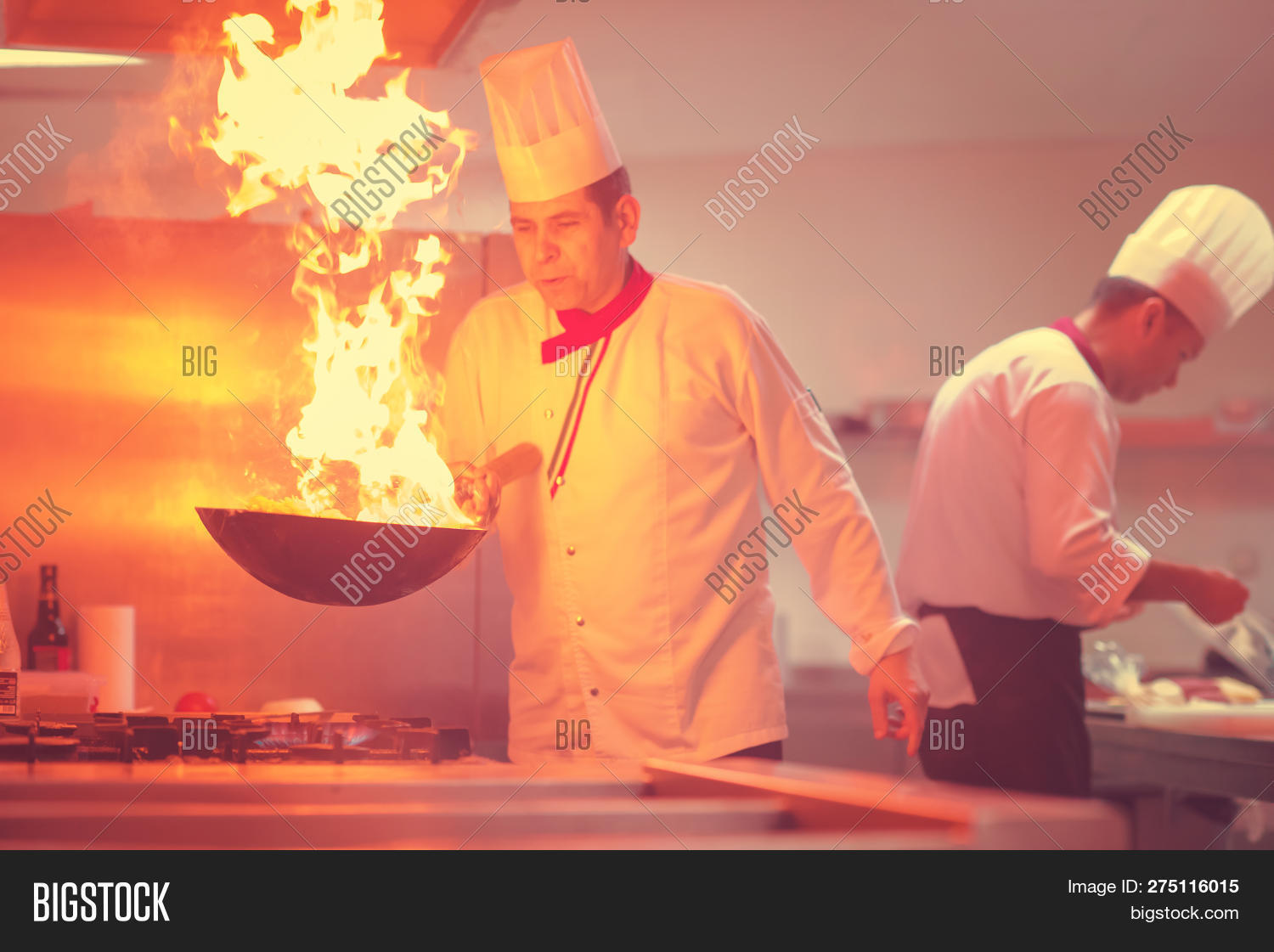 Chef Cooking Doing Image & Photo (Free Trial) | Bigstock