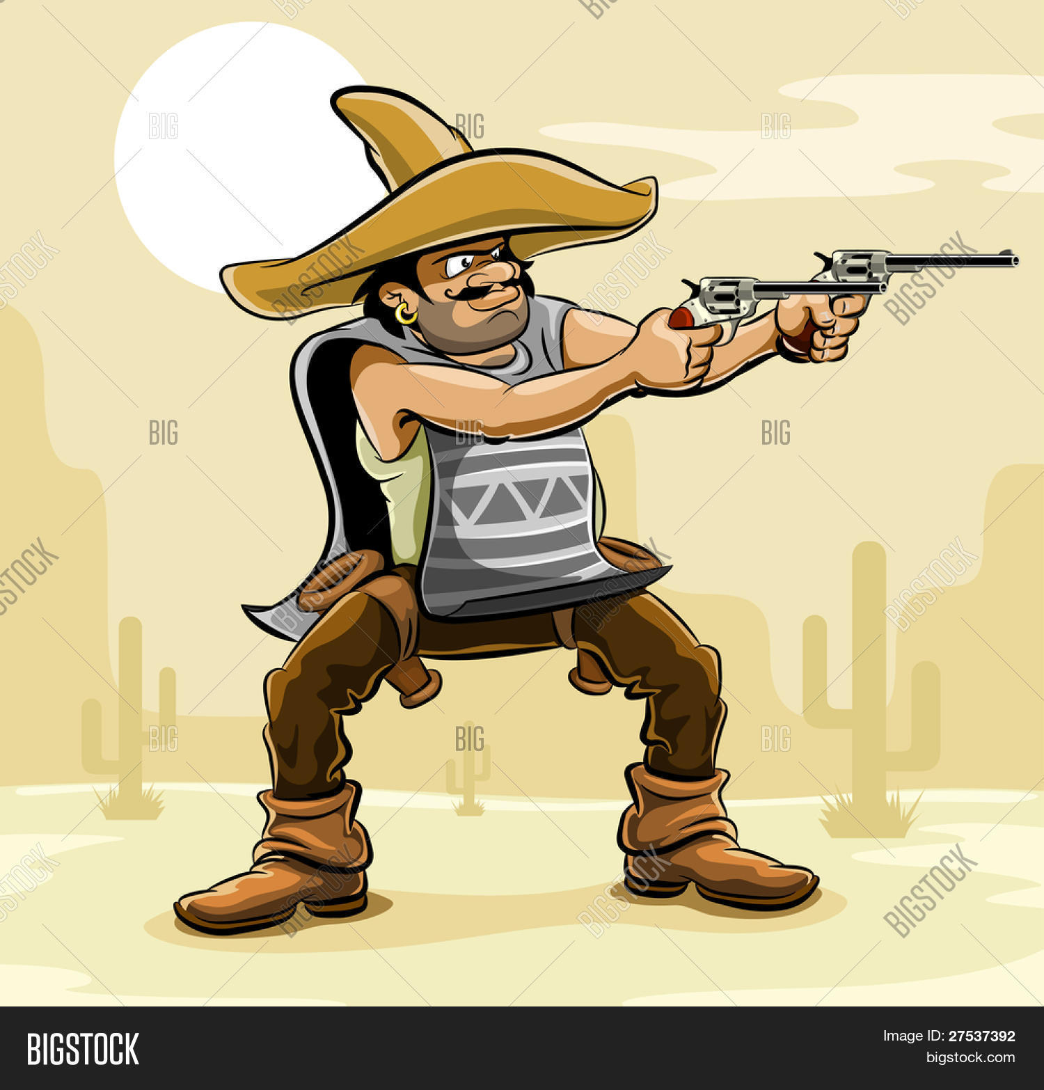 Vector y foto Bandido Mexicano (prueba gratis) | Bigstock