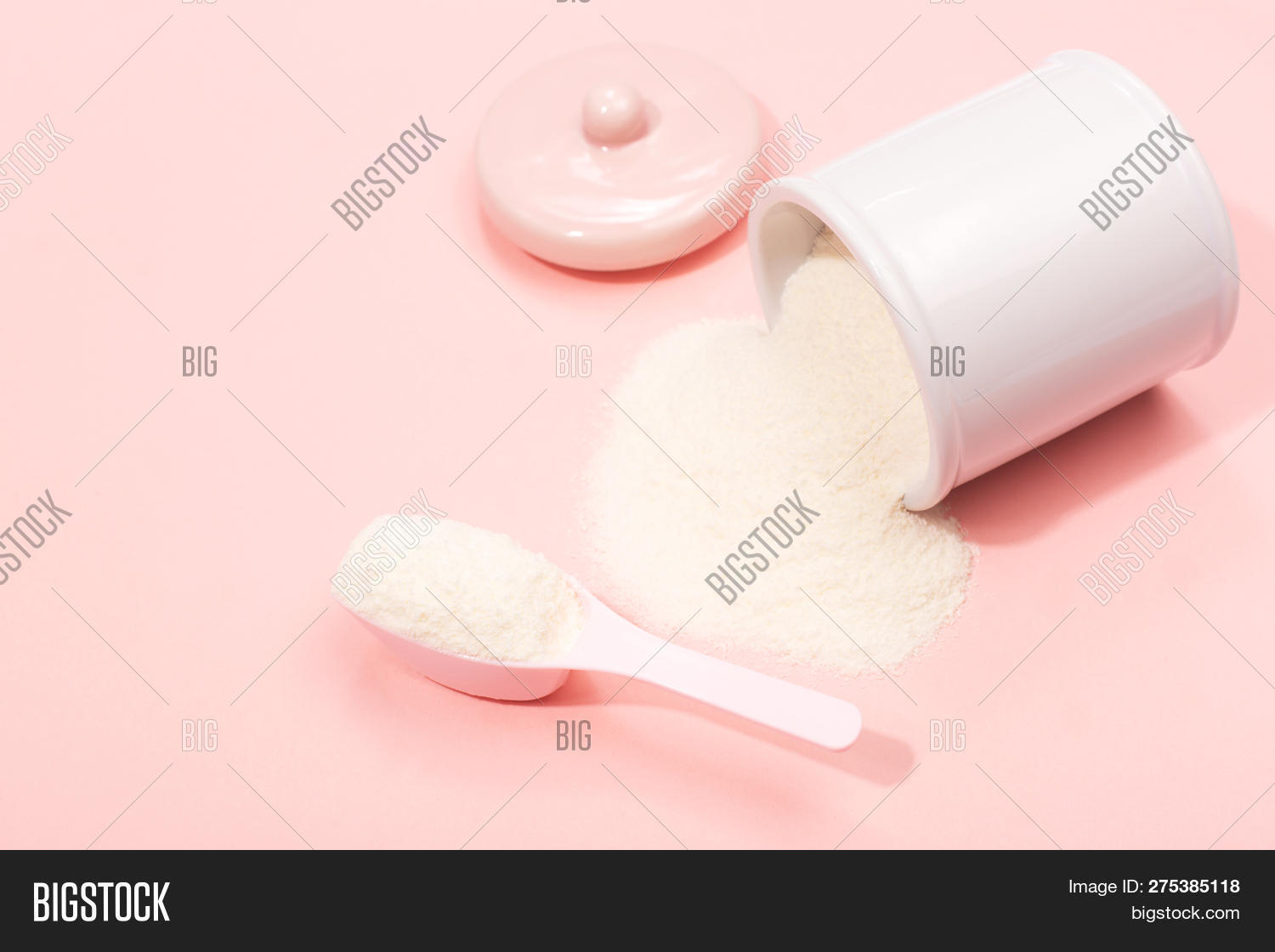 Collagen Powder On Image & Photo (Free Trial) | Bigstock
