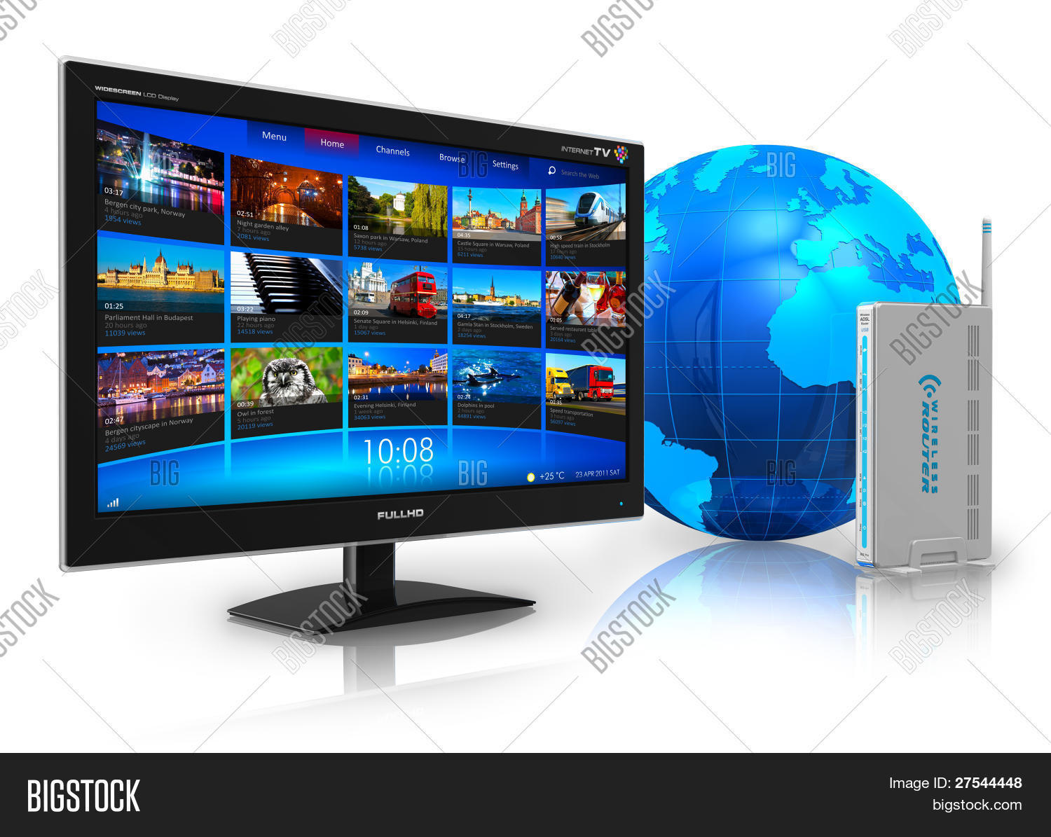 Internet Television Image & Photo (Free Trial) | Bigstock