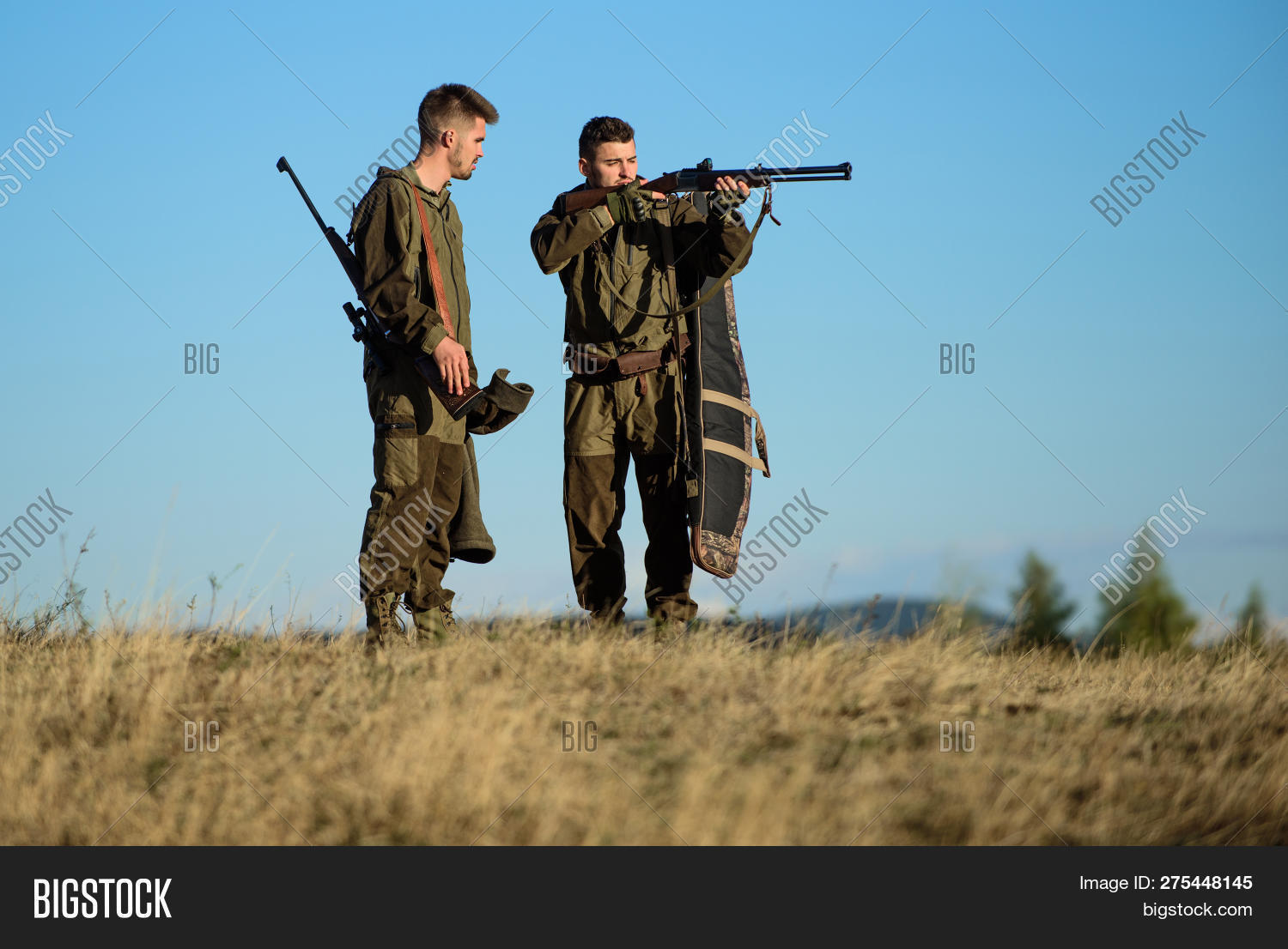 Hunters Rifles Nature Image & Photo (Free Trial) | Bigstock