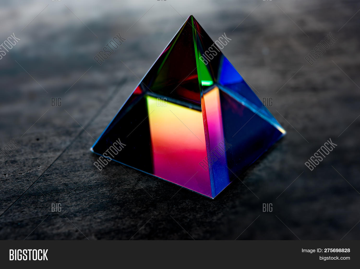 Glass Prism Pyramid Image & Photo (Free Trial) | Bigstock