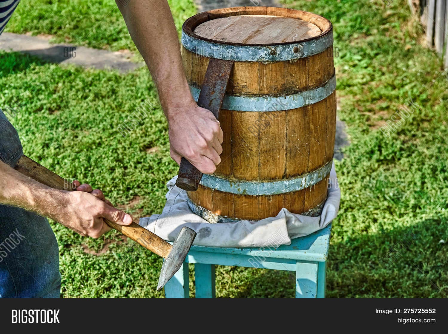 Oak Barrel. Opening Image & Photo (Free Trial) | Bigstock