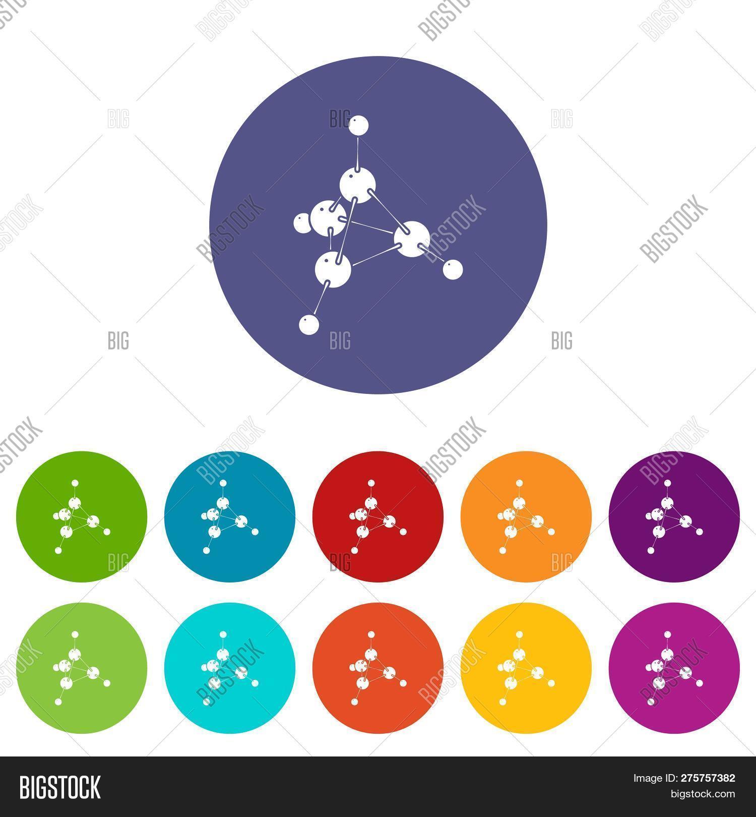 Methanol Icons Color Image & Photo (Free Trial) | Bigstock