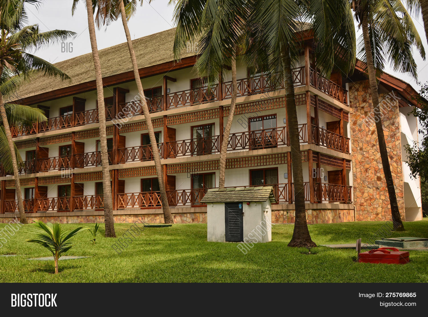 Building Labadi Beach Image & Photo (Free Trial) | Bigstock