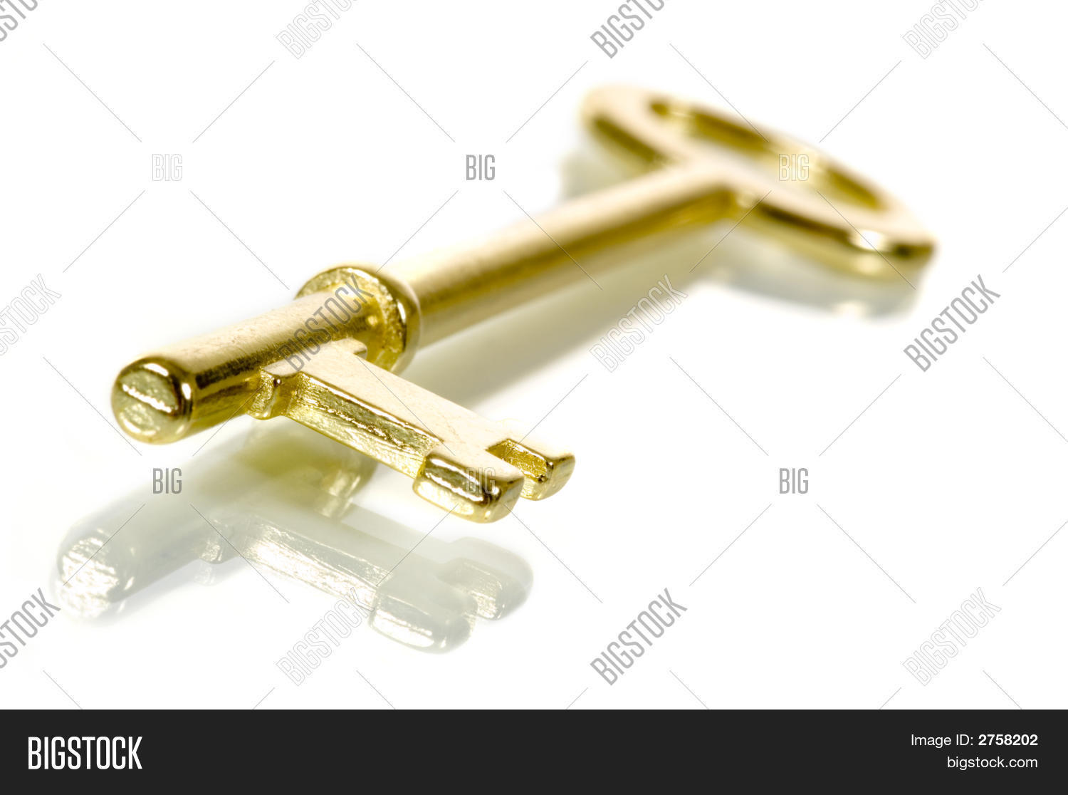 Brass Skeleton Key Image & Photo (Free Trial) | Bigstock