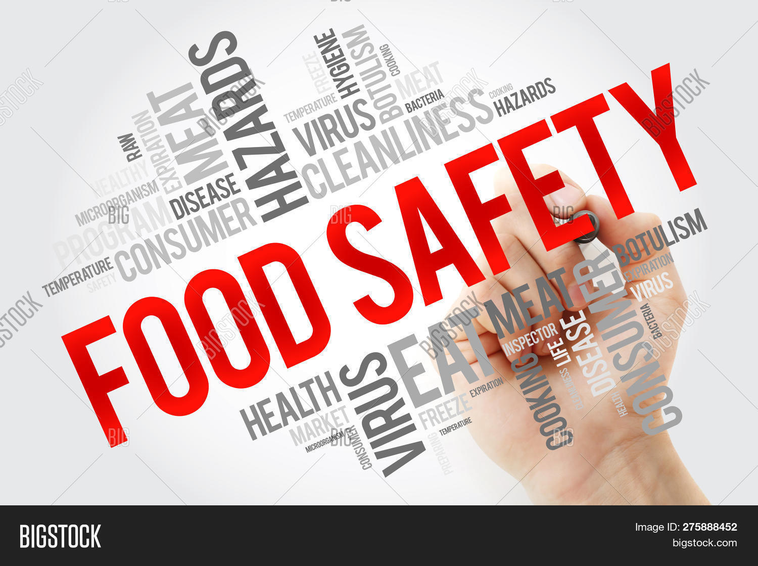 Food Safety Word Cloud Image & Photo (Free Trial) | Bigstock