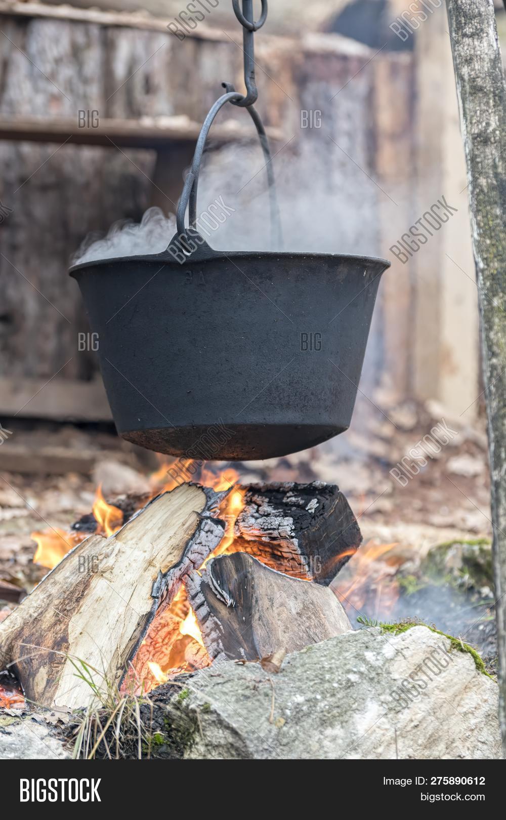 Pot On Fire Image & Photo (Free Trial) | Bigstock