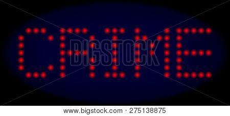 Crime Message Led Vector & Photo (Free Trial) | Bigstock