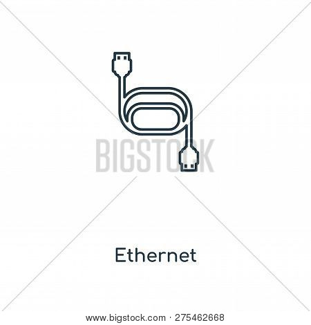 Ethernet Icon Trendy Vector & Photo (Free Trial) | Bigstock