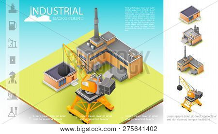 Isometric Industrial Vector & Photo (Free Trial) | Bigstock