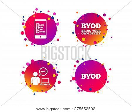 Byod Icons. Human Vector & Photo (Free Trial) | Bigstock