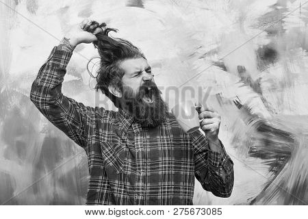 Crying Bearded Man, Image & Photo (Free Trial) | Bigstock