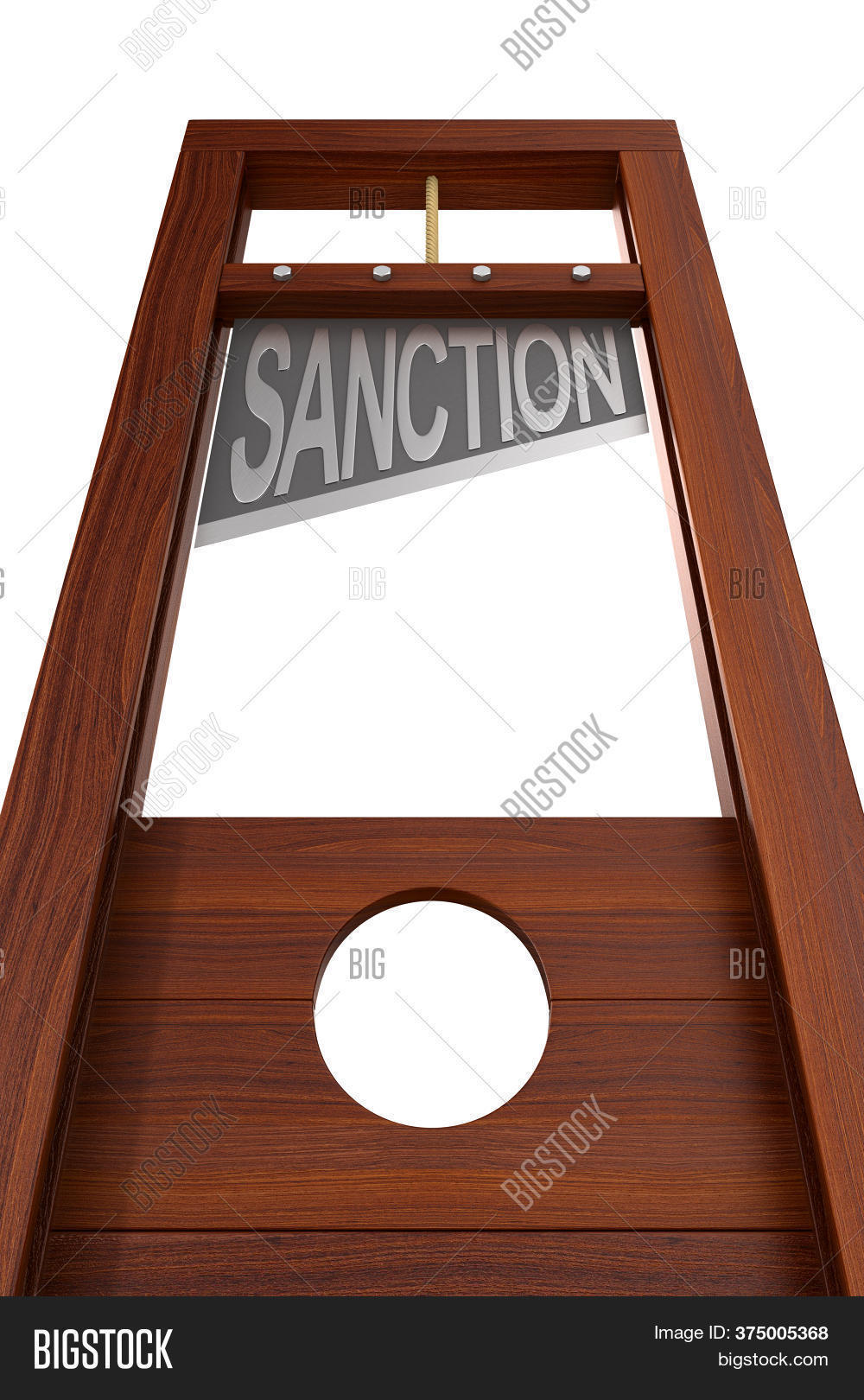 Guillotine Text Image & Photo (Free Trial) | Bigstock