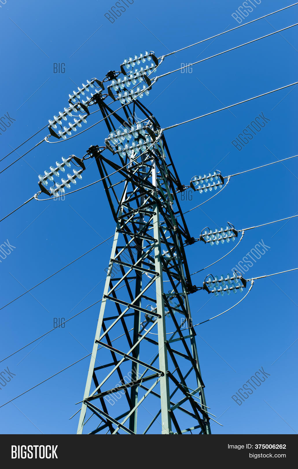 High-voltage Tower. Image & Photo (Free Trial) | Bigstock
