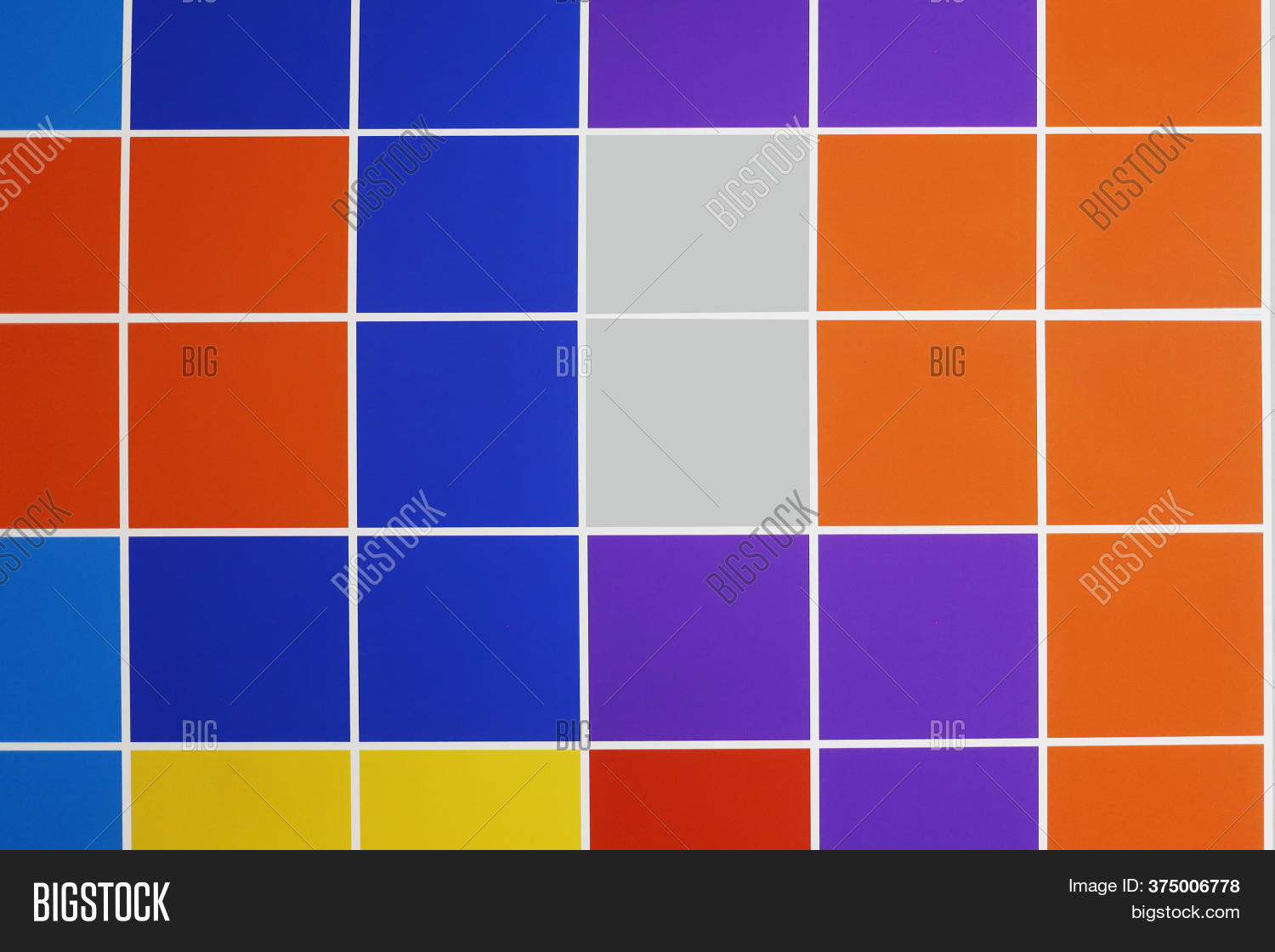 Colorful Square Tiles Image & Photo (Free Trial) | Bigstock